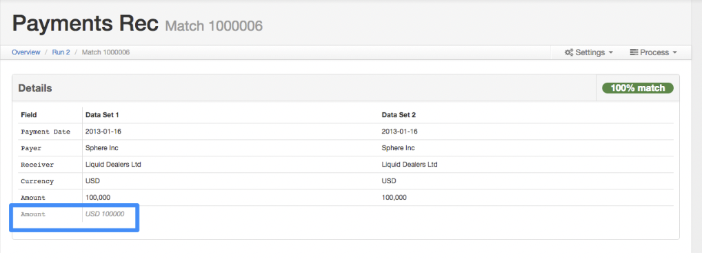 Configuring match fields – Duco