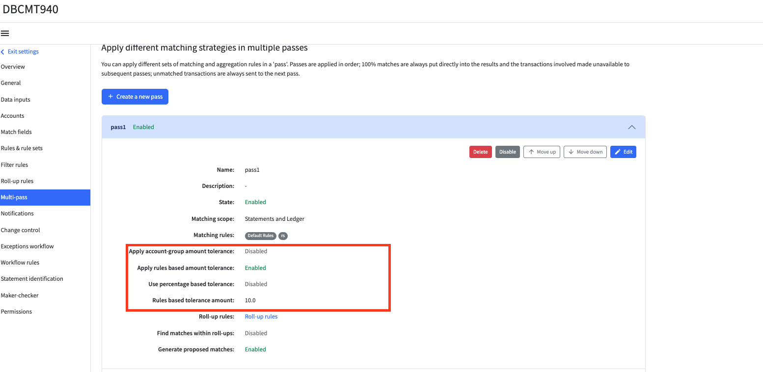 Amount Tolerance Configuration User Guide – Duco